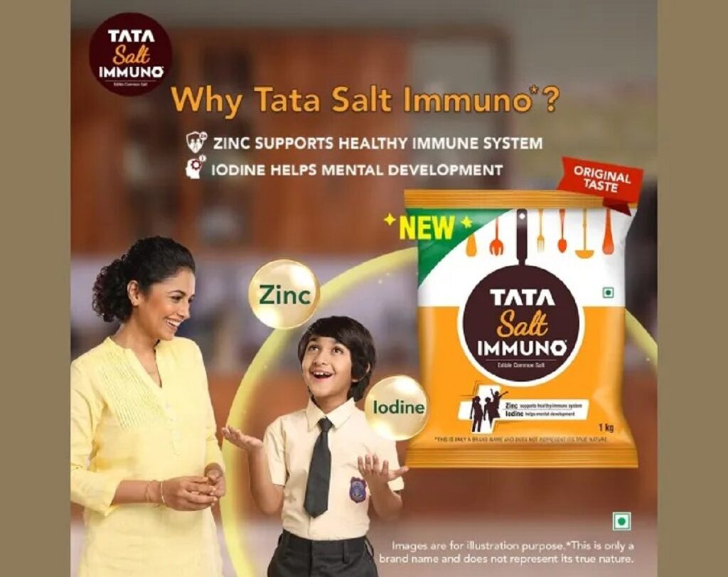 Tata Salt launches zinc-enriched immuno variant - The Purbottar