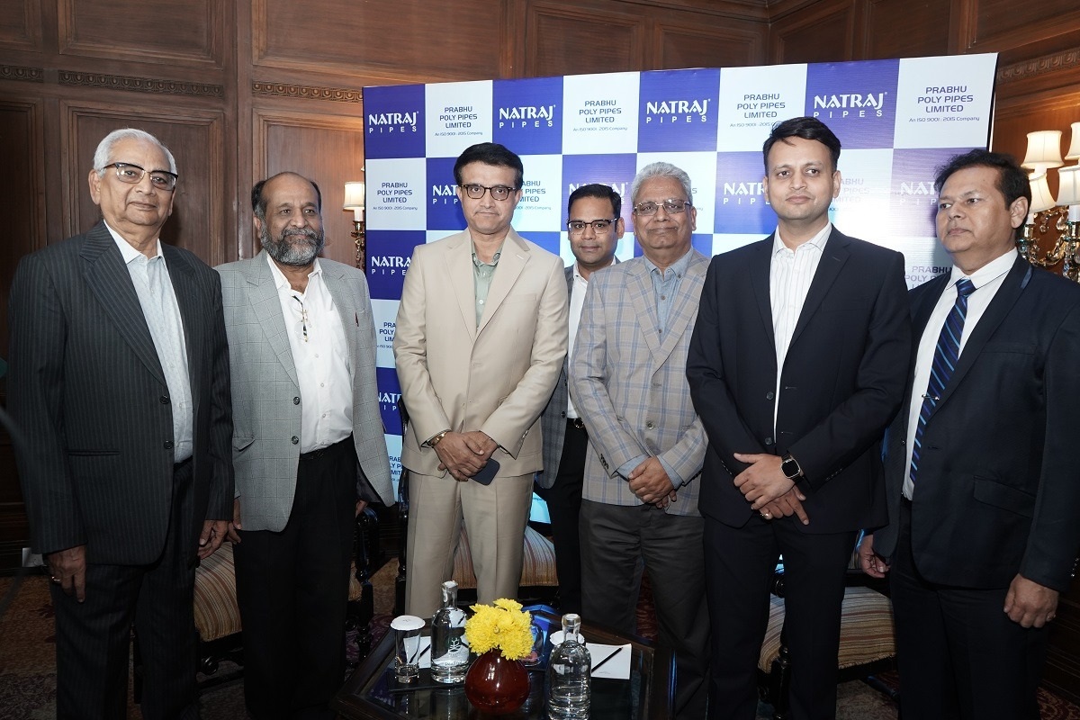Natraj Pipes welcomes Sourav Ganguly as brand ambassador, expands ...