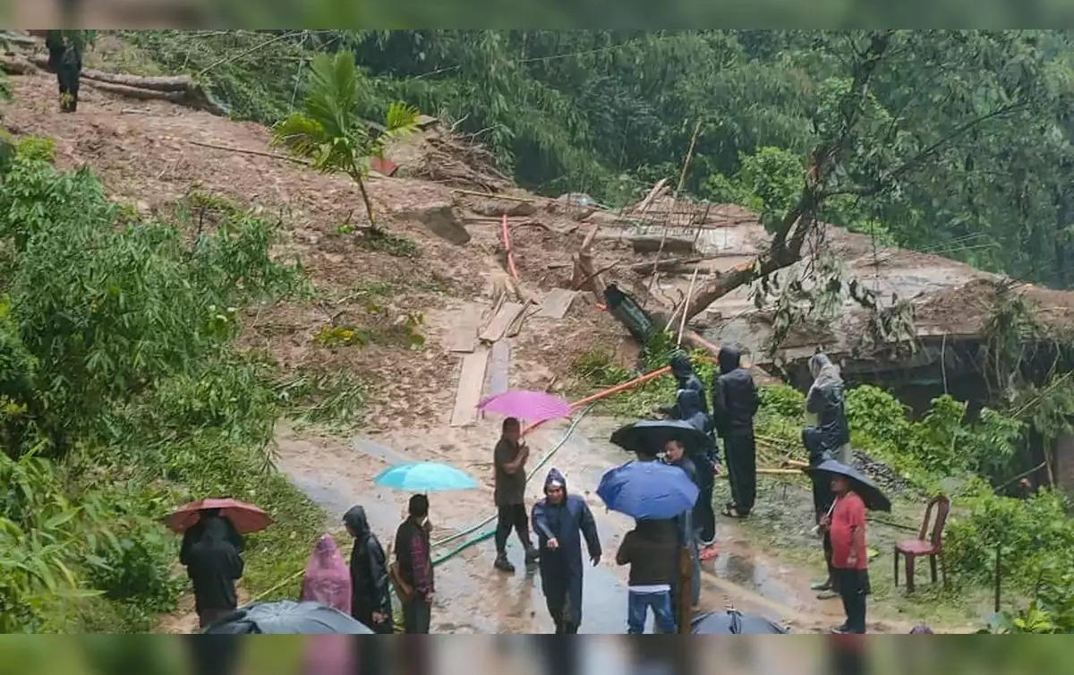 Landslide Risk Awareness and Preparedness” workshop was held at Haflong ...