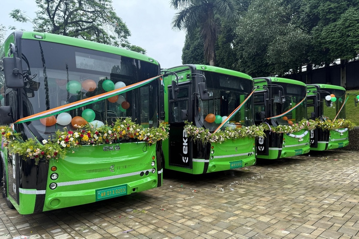 Chartered Speed rolls out electric buses in Arunachal Pradesh to boost ...