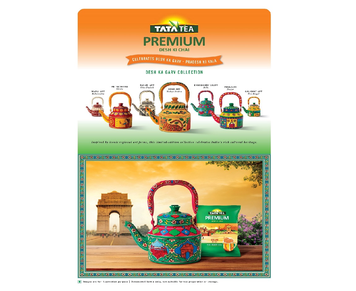 Tata Tea Premium blends art and AI in Independence Day campaign ‘Desh ...