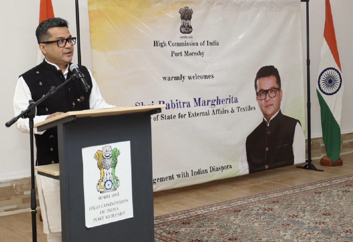 MoS Pabitra Margherita represents India at Papua New Guinea’s 50th ...