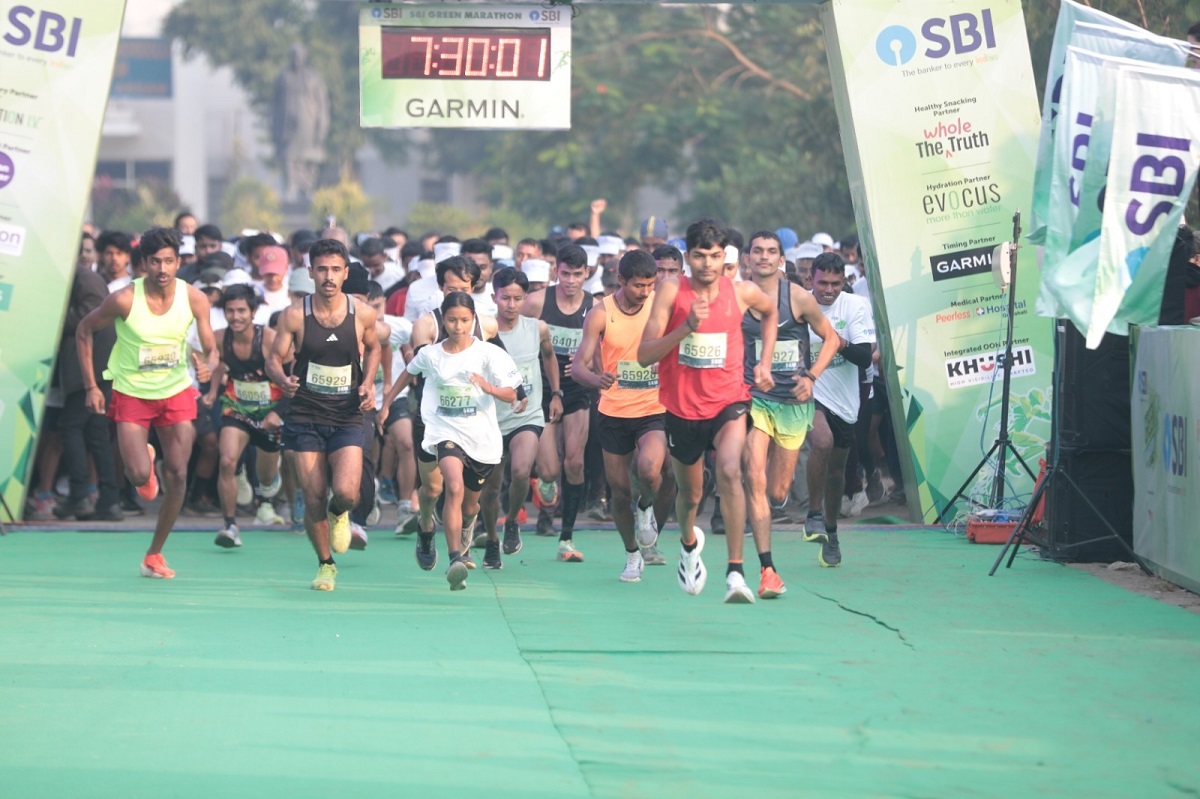 Guwahati Hosts SBI Green Marathon Season 6, Champions Sustainability ...